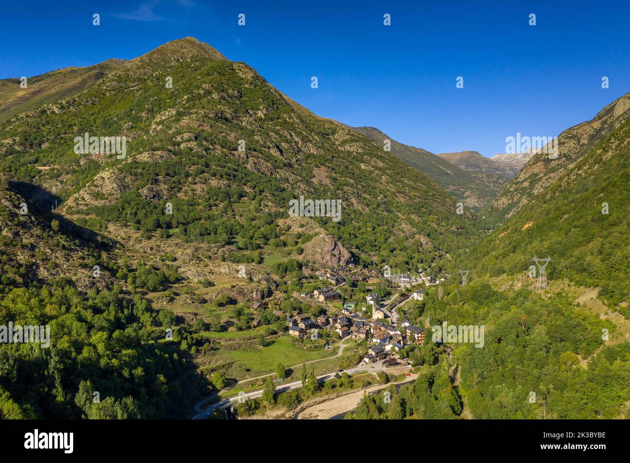 Villaggio vista aerea hi-res stock photography and images - Alamy
