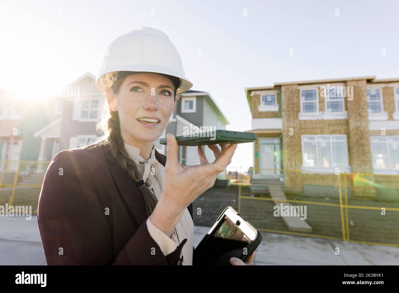 Neighborhood under construction hi-res stock photography and images - Alamy
