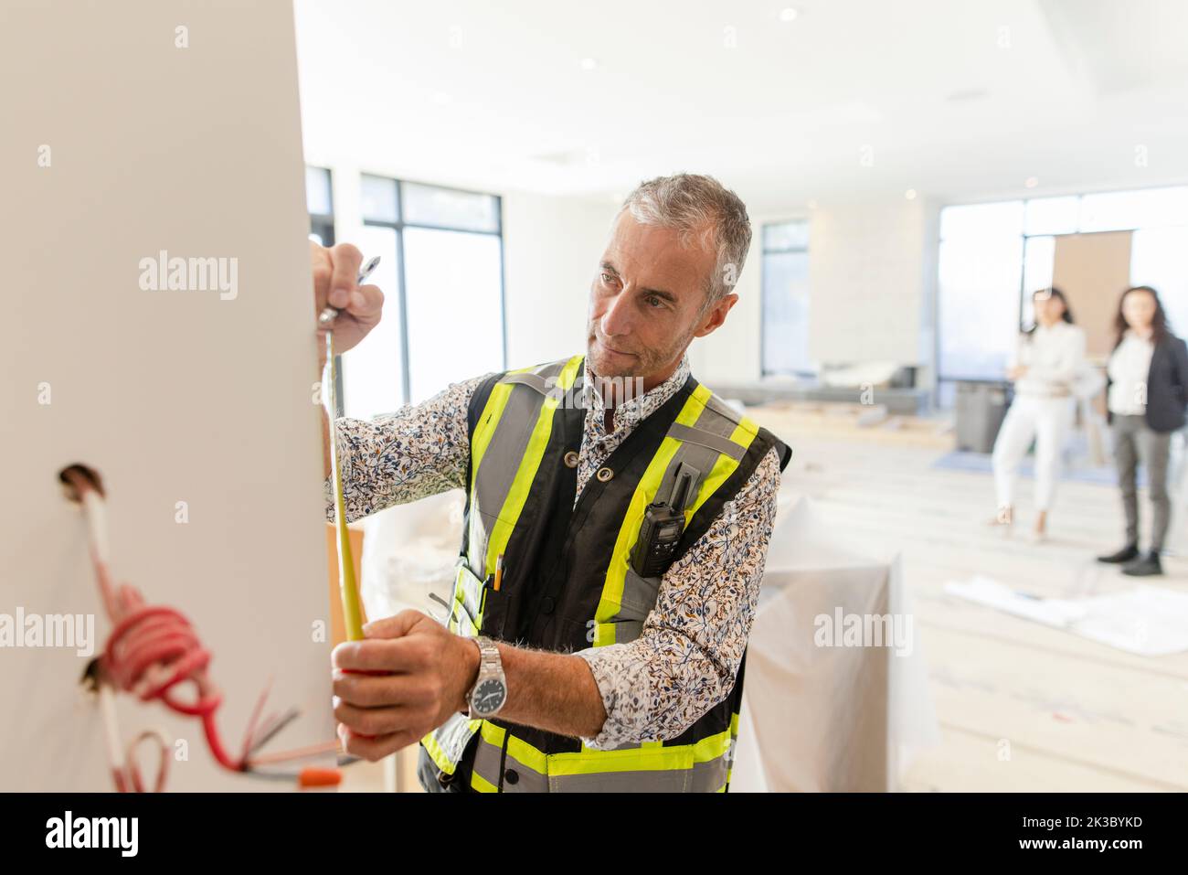 An electrician measuring hi-res stock photography and images - Alamy