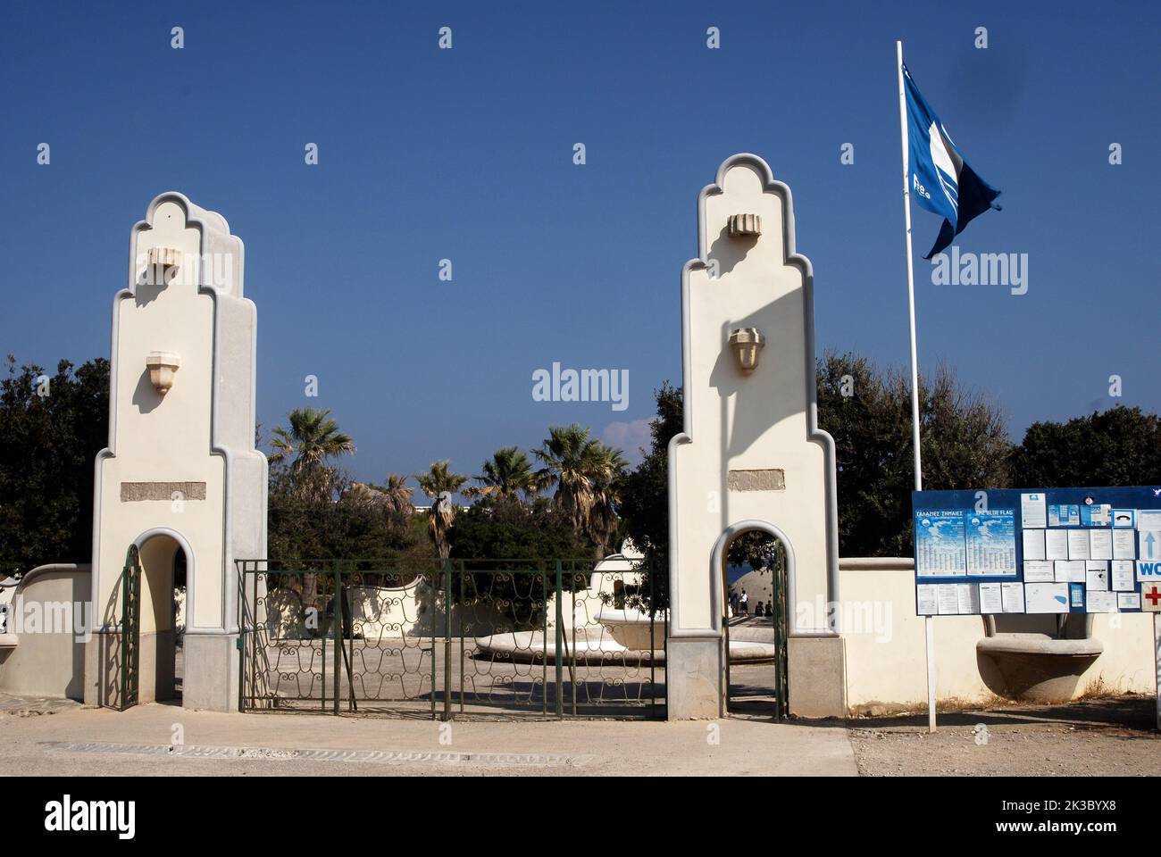 Greece, Dodecanese, Rhodes island Kallithea springs and scuba diving ...