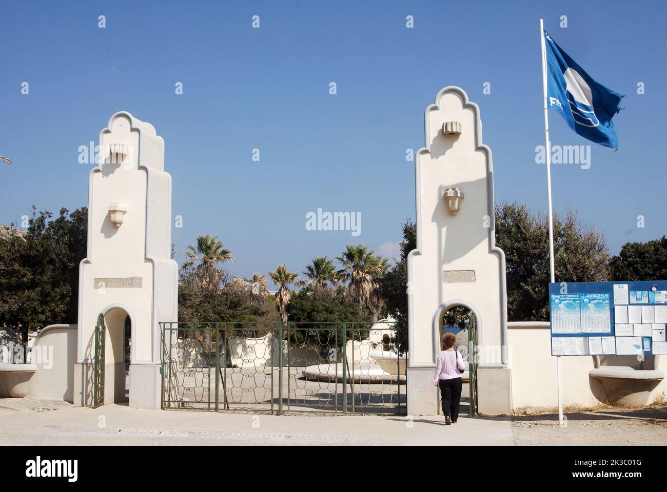 Greece, Dodecanese, Rhodes island Kallithea springs and scuba diving ...