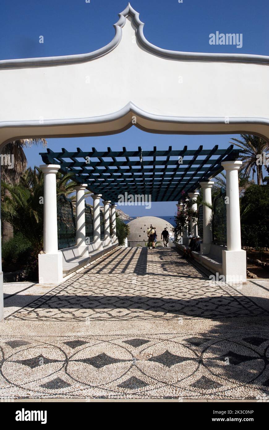 Greece, Dodecanese, Rhodes island Kallithea springs and scuba diving ...