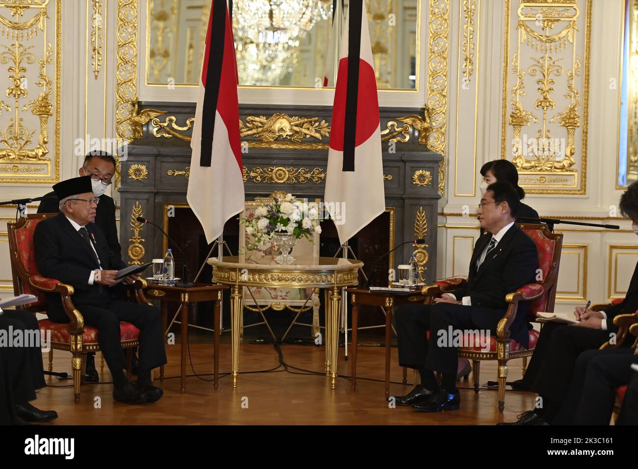 Tokyo, Japan. 26th Sep, 2022. KH. Ma'ruf Amin, Vice President of ...