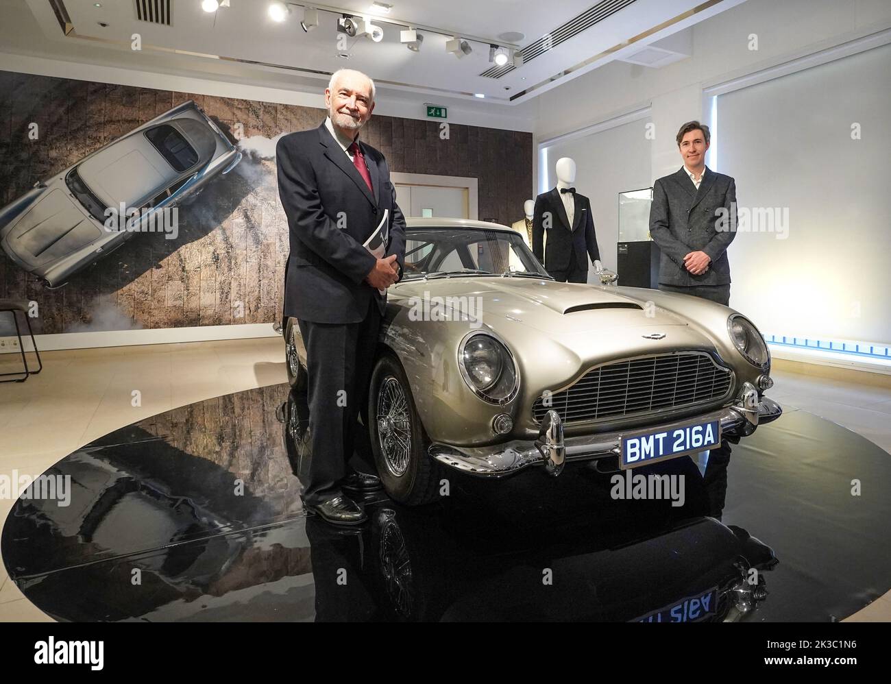 Bond is back at christies hi-res stock photography and images - Alamy