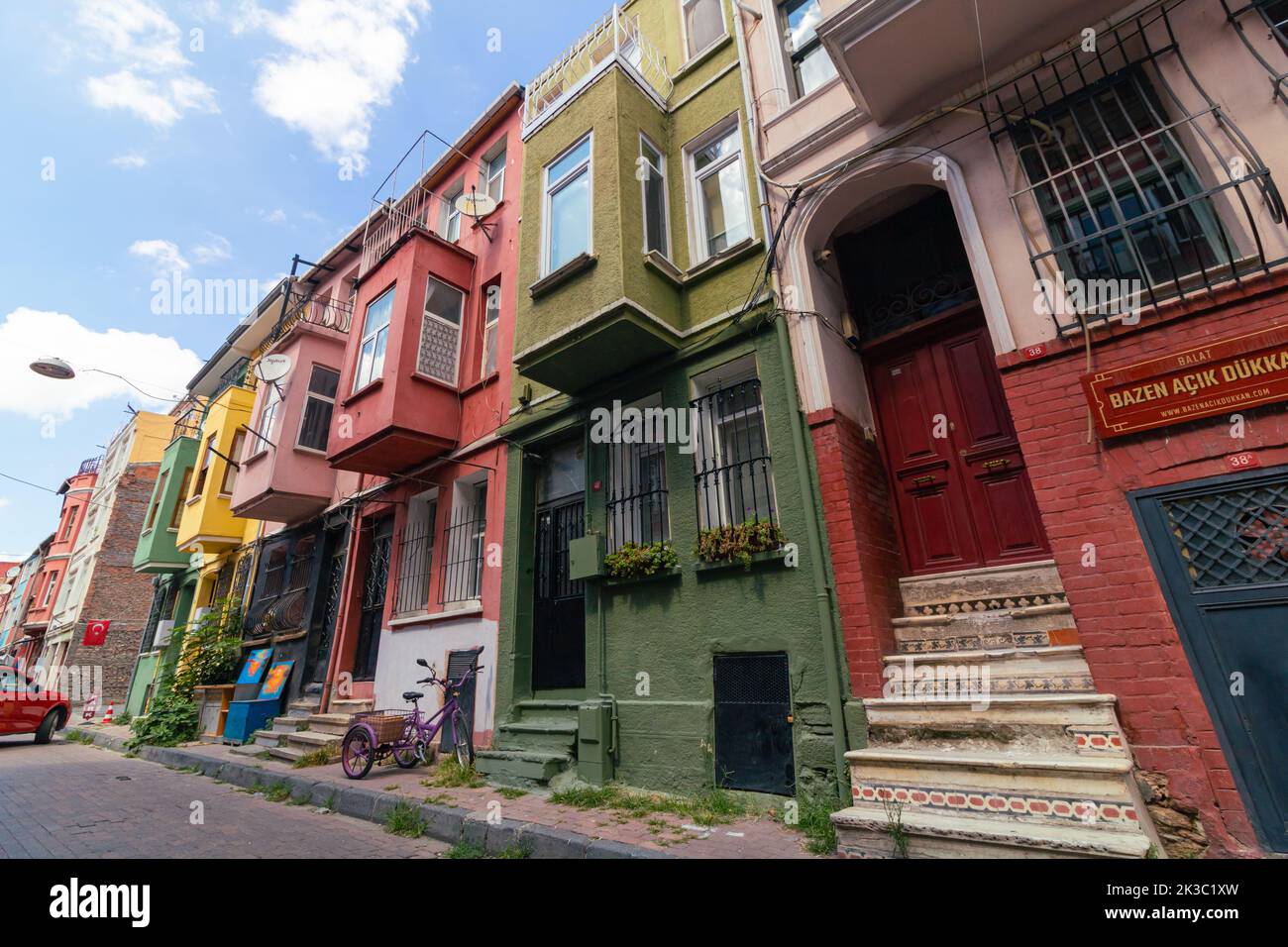 Balat and istanbul houses hi-res stock photography and images - Alamy