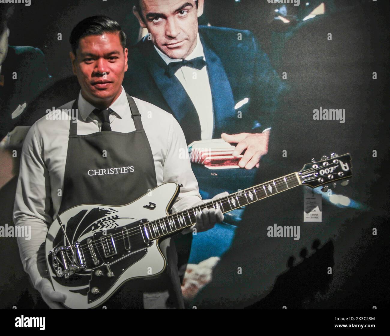 London UK 26 Sep 2022 Special edition Duesenberg 007 Electric Guitar ...