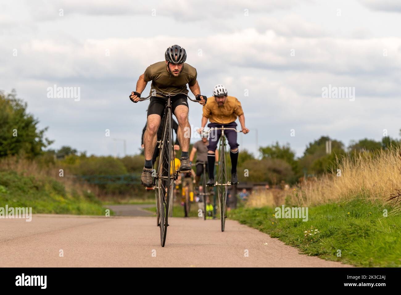 Penny farthings 19th century hi-res stock photography and images - Alamy