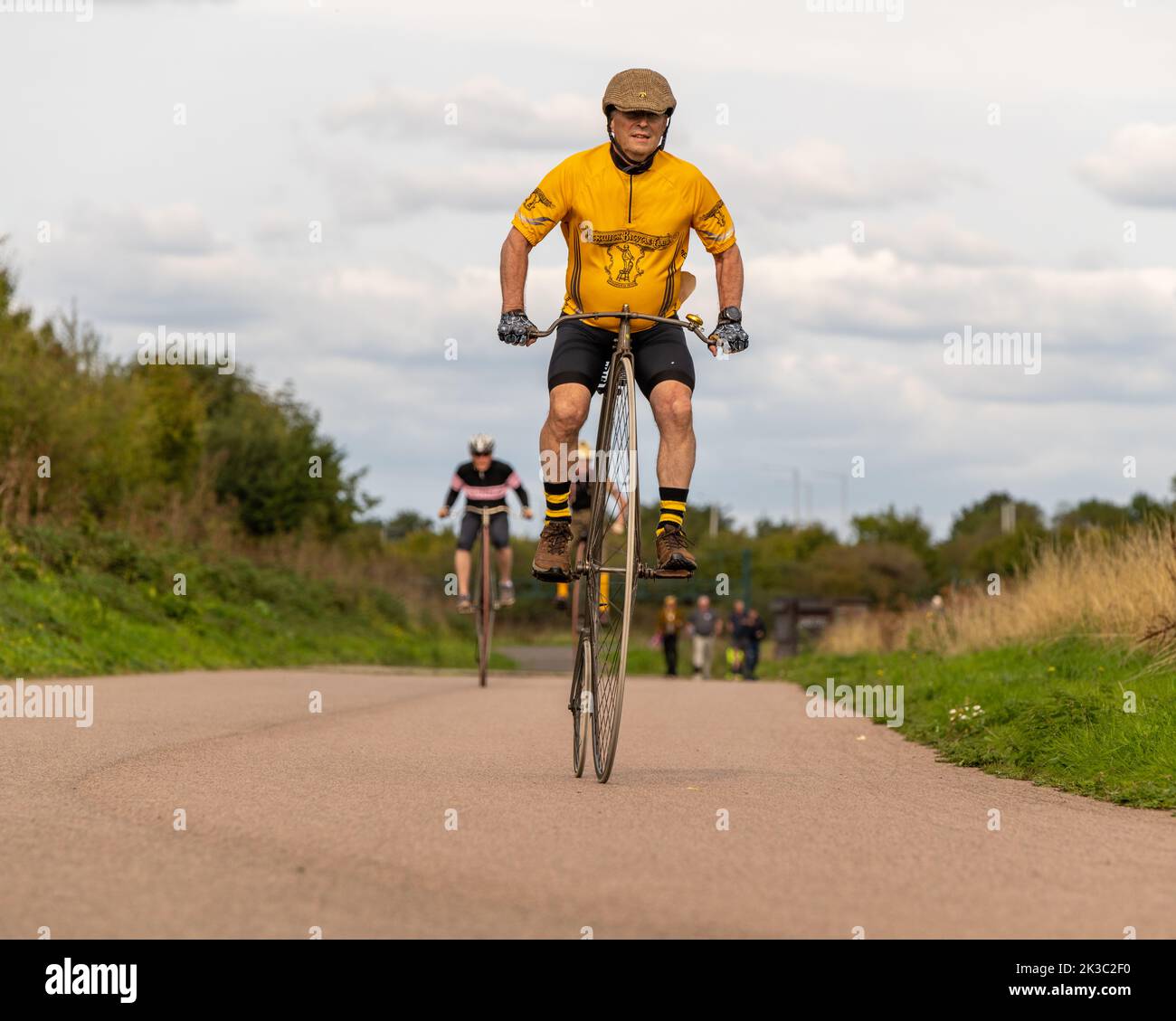Penny farthing enthusiast hi-res stock photography and images - Alamy