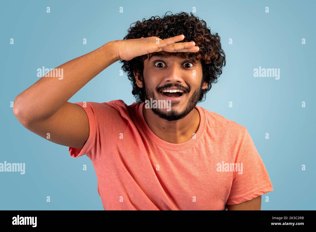Joyful indian man hi-res stock photography and images - Alamy