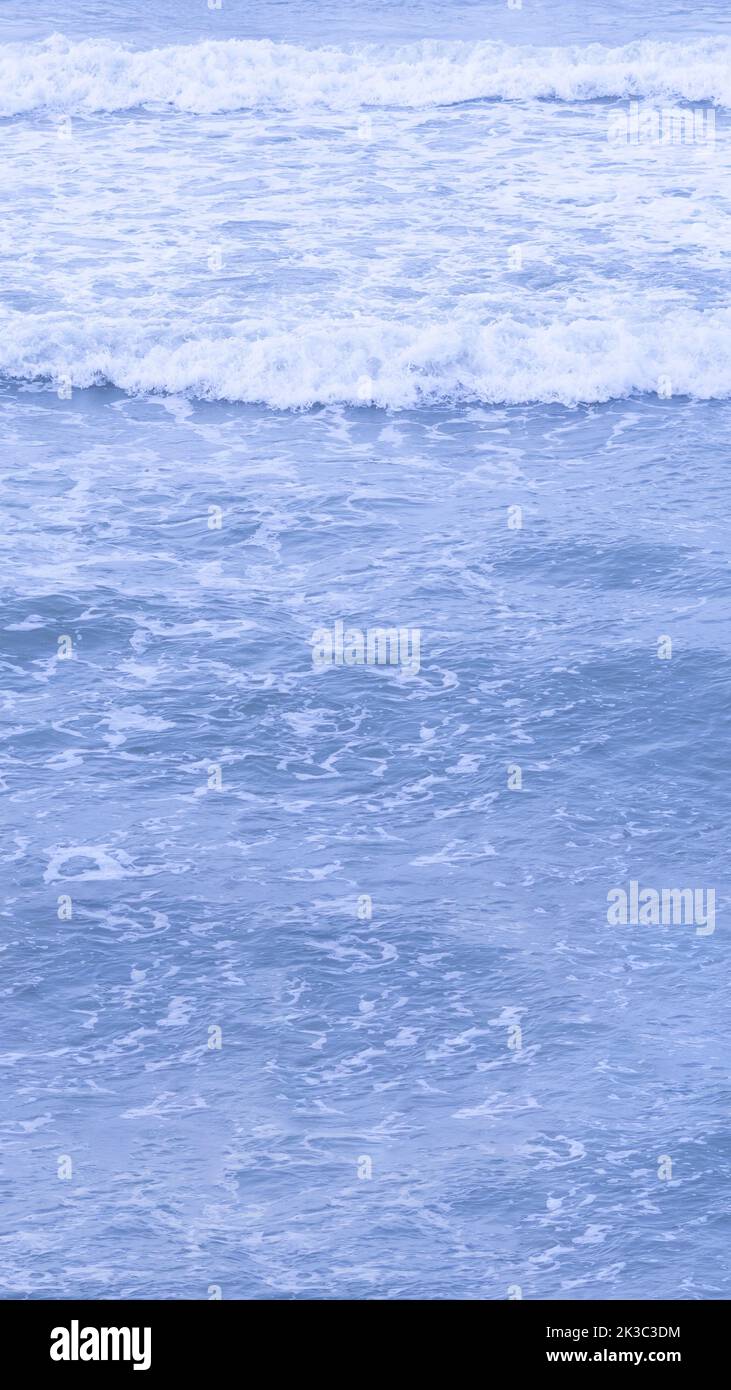 Real photo sea water waves, abstract background, nature power, pale ...