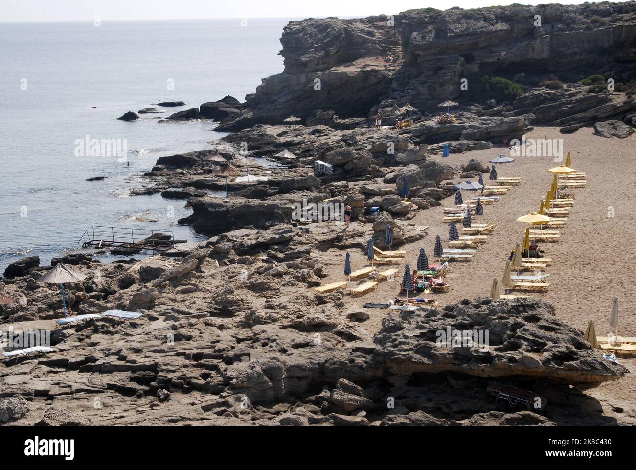 Greece, Dodecanese, Rhodes island Kallithea springs and scuba diving ...