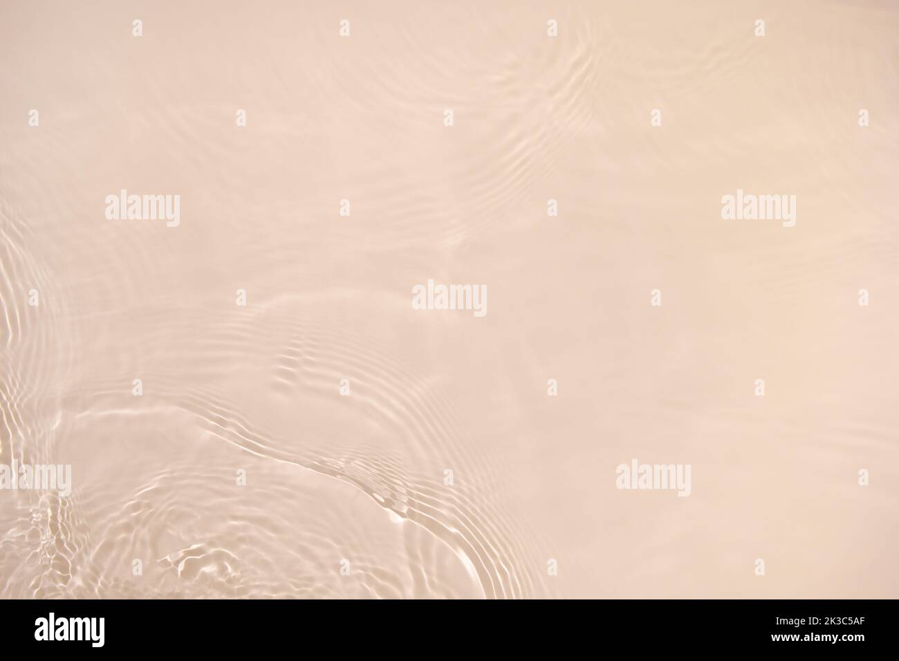 transparent beige colored clear calm water surface texture Stock Photo ...