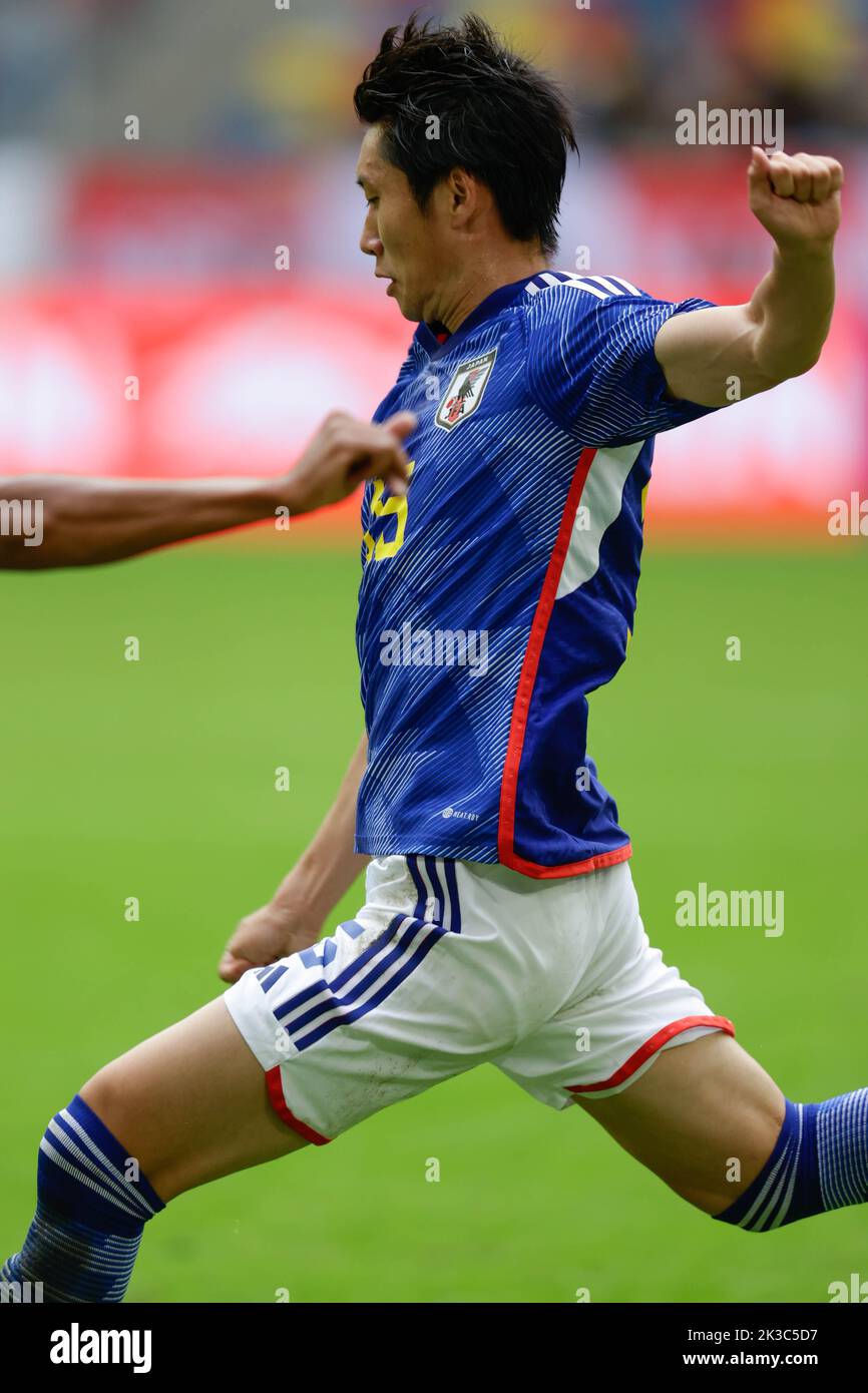 Dusseldorf, Germany. 23rd Sep, 2022. Daichi Kamada (JPN) Football ...