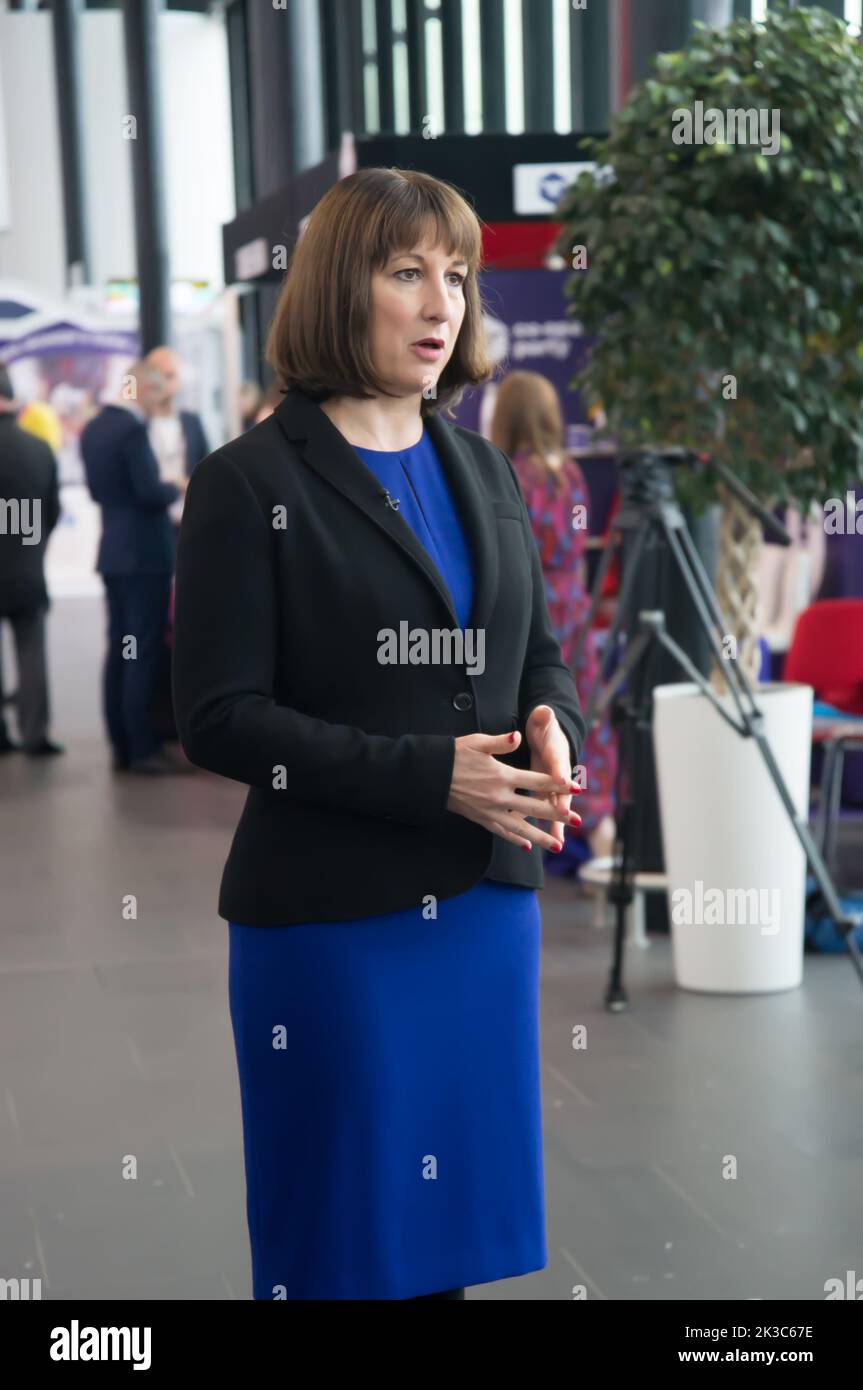 September 26, 2022: Rachel Reeves, Seen at Labour party conference MS ...