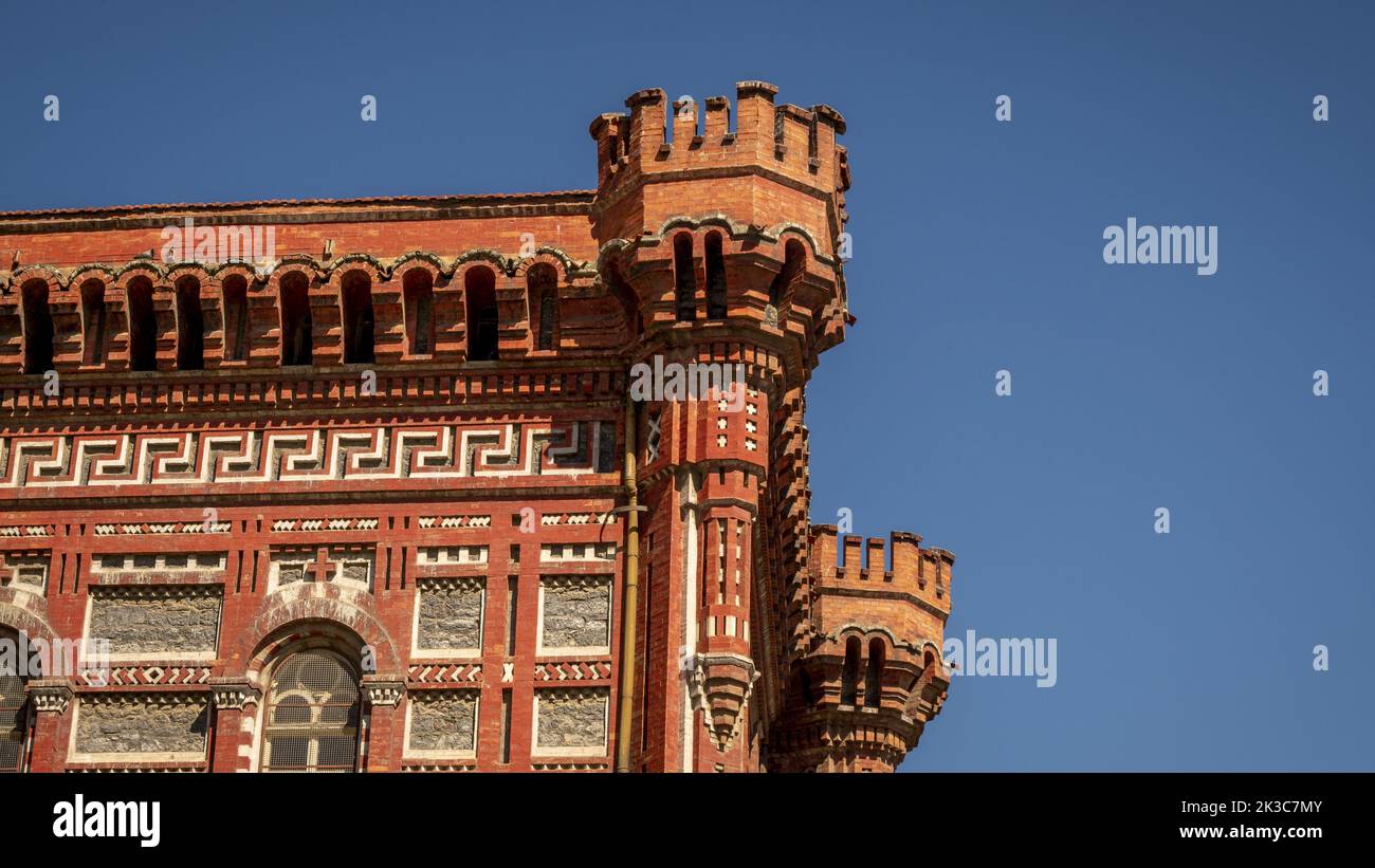 Detailed Phanar Greek Orthodox College in Istanbul, famous structure ...