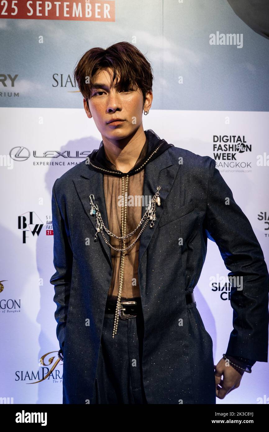Thai actor and singer 'Mew' Suppasit Jongcheveevat poses for a portrait ...