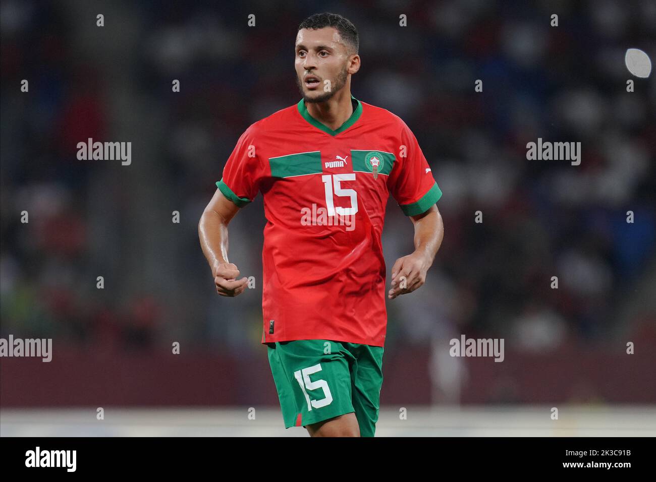 Selim Amallah of Morocco during the international friendly match ...