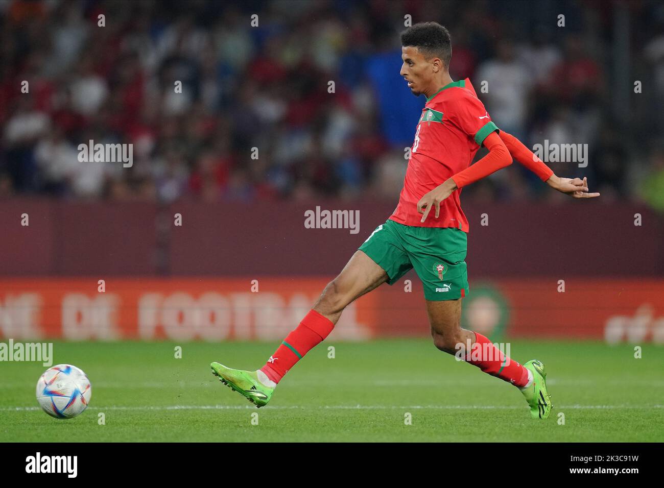 Azzedine Ounahi of Morocco during the international friendly match ...