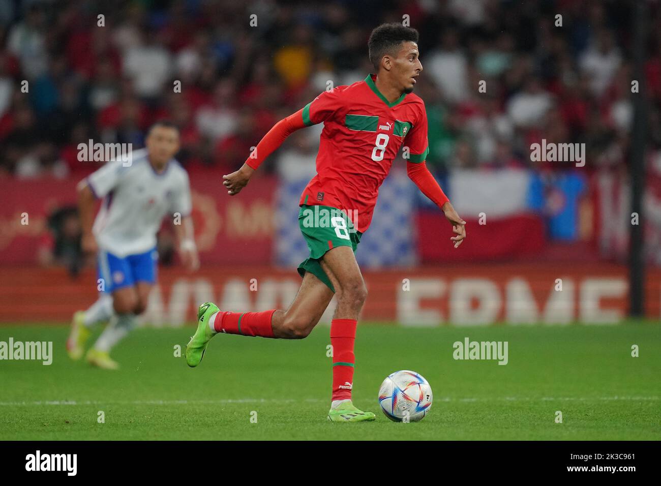 Azzedine Ounahi of Morocco during the international friendly match ...