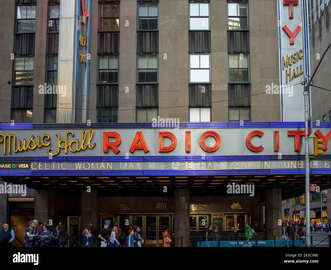 Radio City Music Hall is a legendary theater venue at the Avenue of the ...