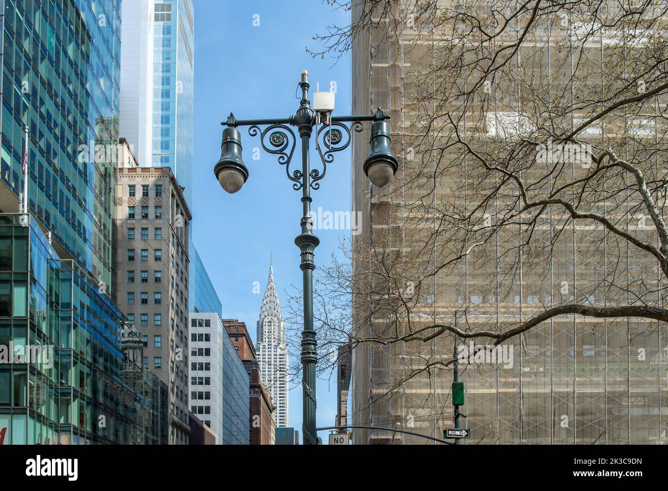 Chrysler Building is a classic Art Deco skyscraper on the east side of ...