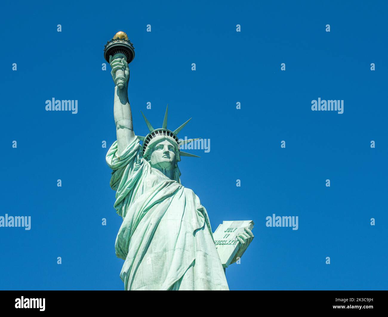 Statue of Liberty on Liberty Island was dedicated on 1886. It was ...