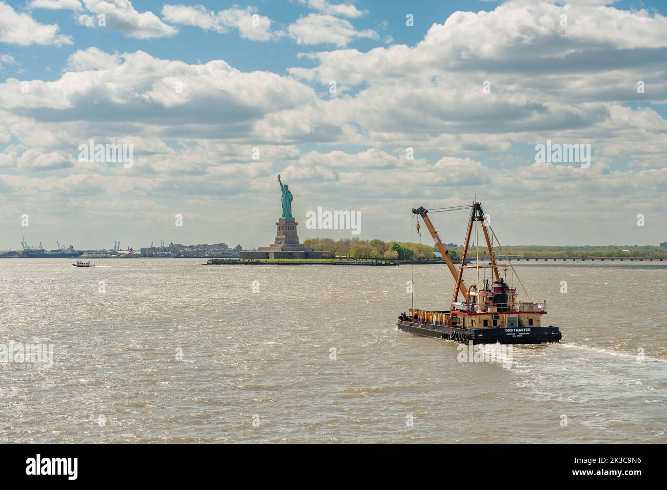 Statue of Liberty on Liberty Island was dedicated on 1886. It was ...