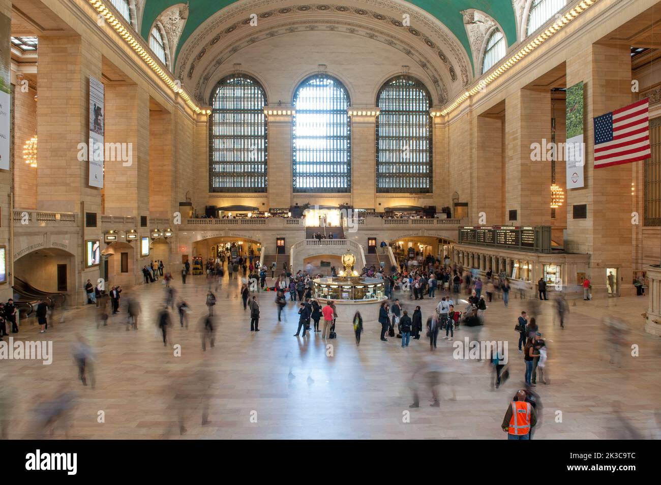 Tha Main Concourse at Grand Central Terminal in New York City, which is ...