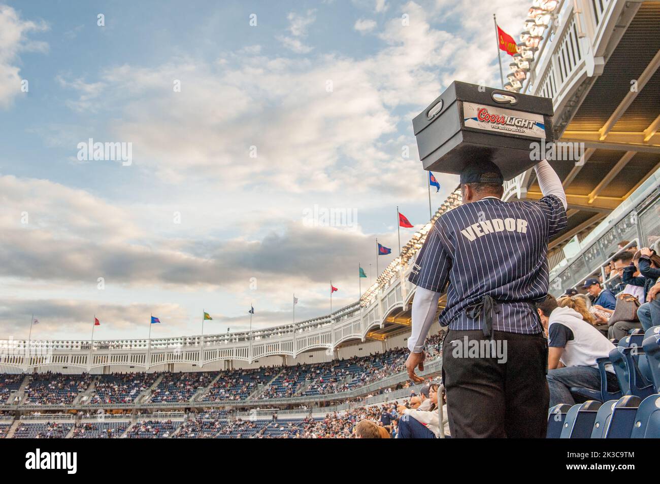 Yankee Stadium in Bronx. The stadium, home of the New York Yankees ...