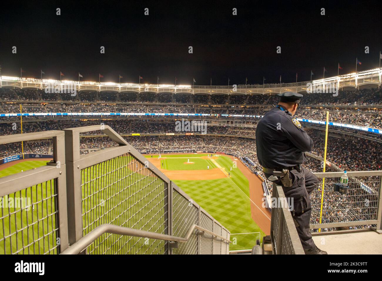 New Yankee Stadium Photographs At Night