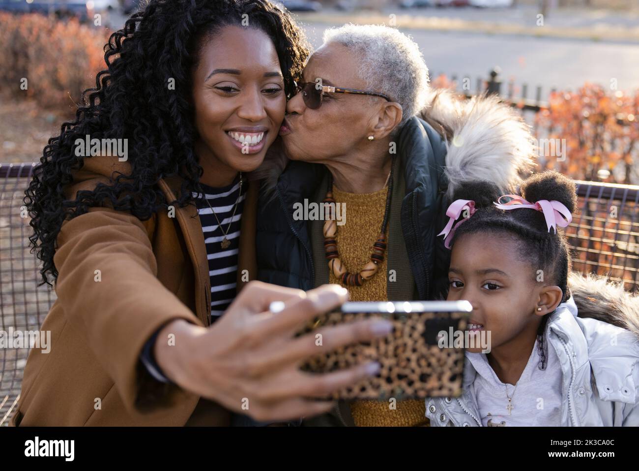 Family selfie multigenerational hi-res stock photography and images - Alamy