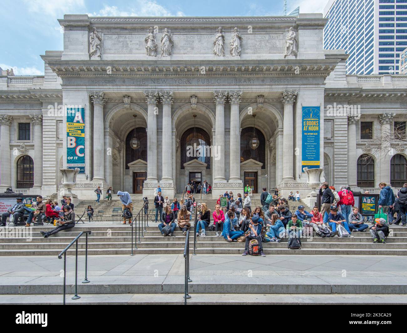 New York Public Library established in 1895 is the fourth largest ...
