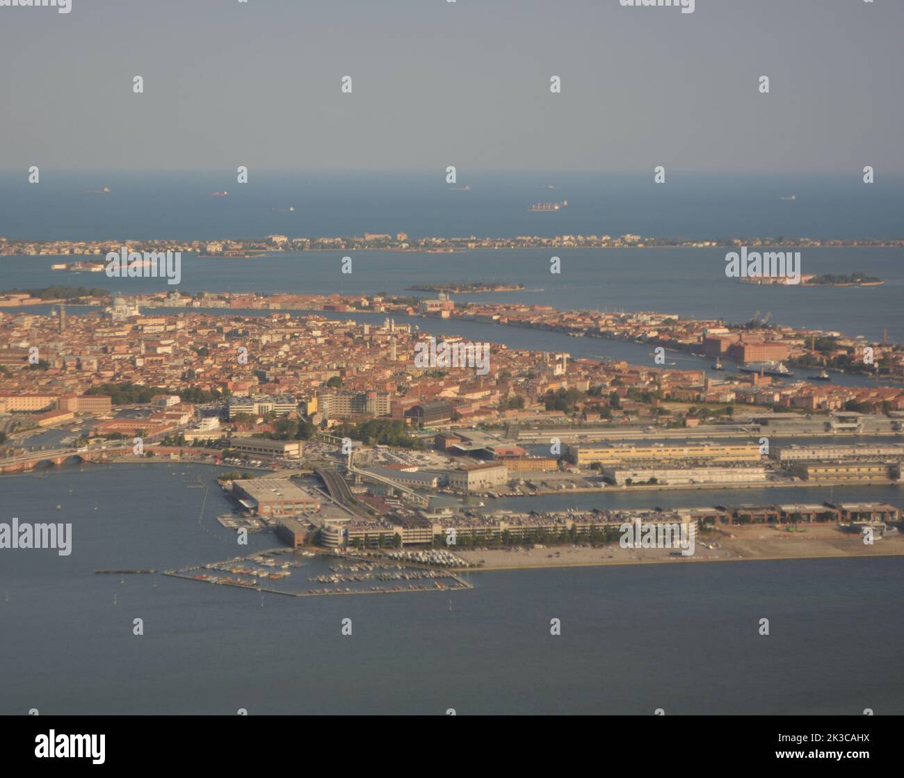 Venetian lagoon aerial hi-res stock photography and images - Alamy
