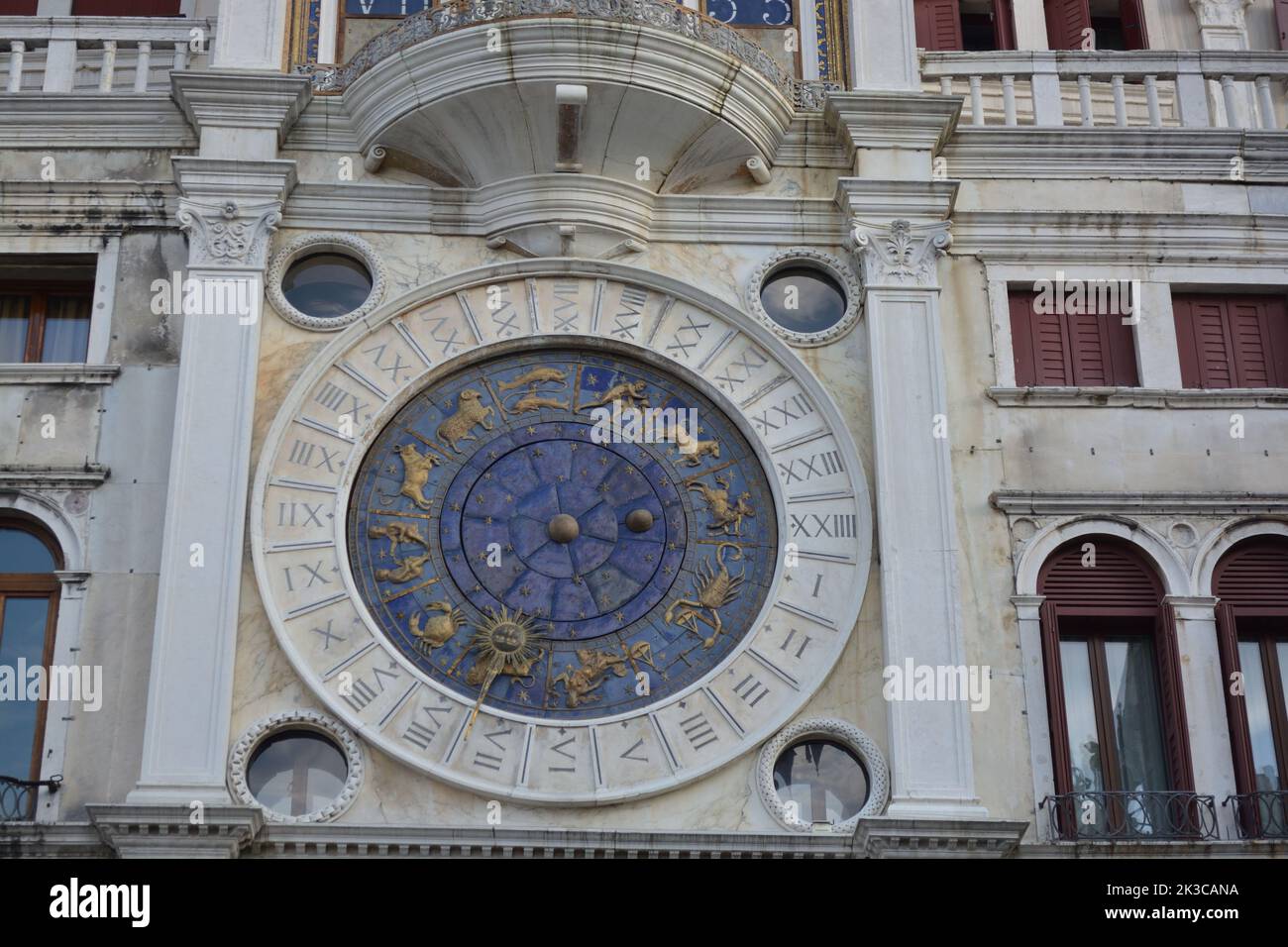 Venetian astronomical clock face hi-res stock photography and images ...