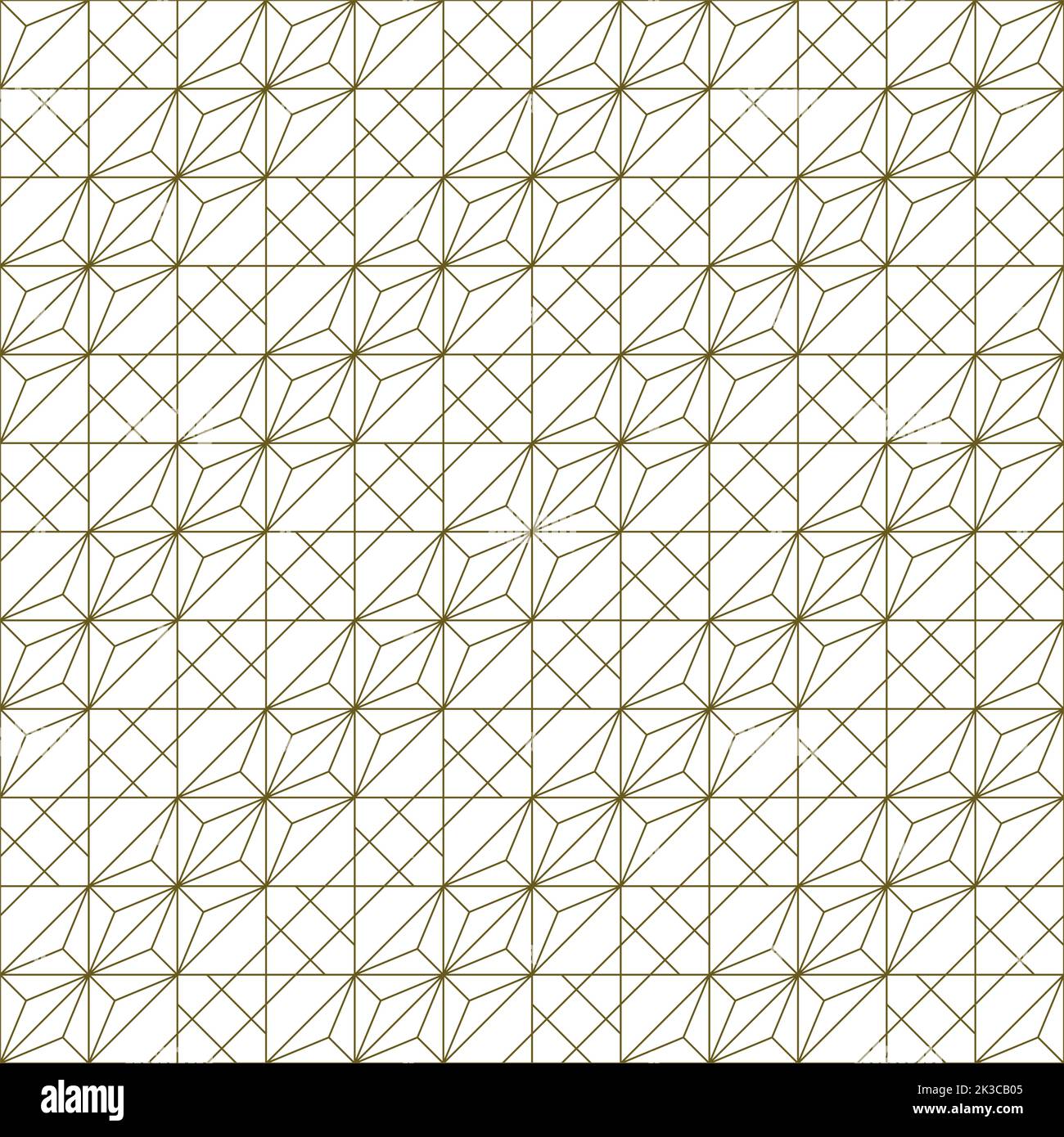 A seamless pattern based on elements of the traditional Japanese craft ...