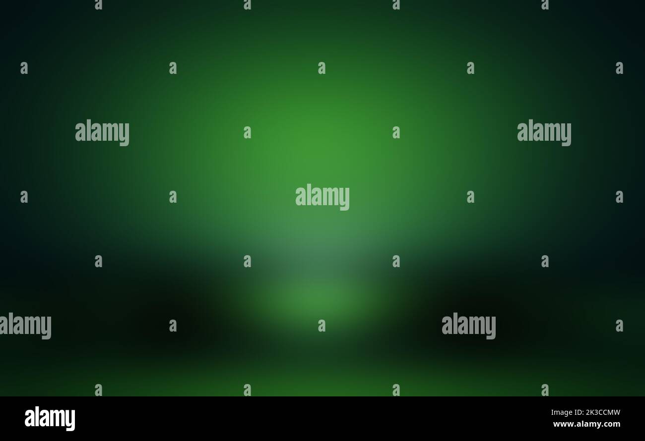 Green gradient abstract background empty room with space for your text ...