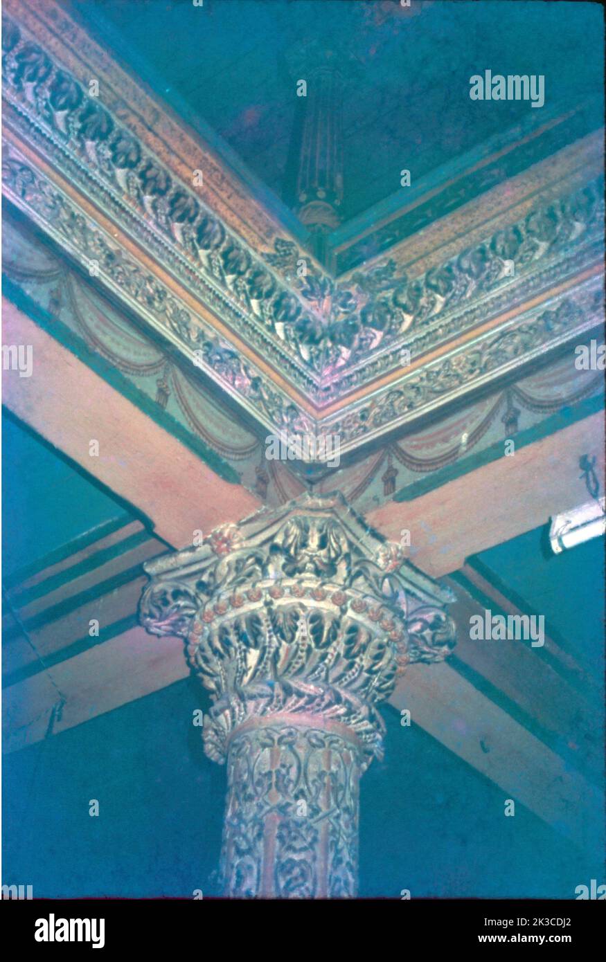 Old House, Timber Architecture, Pillars Stock Photo - Alamy