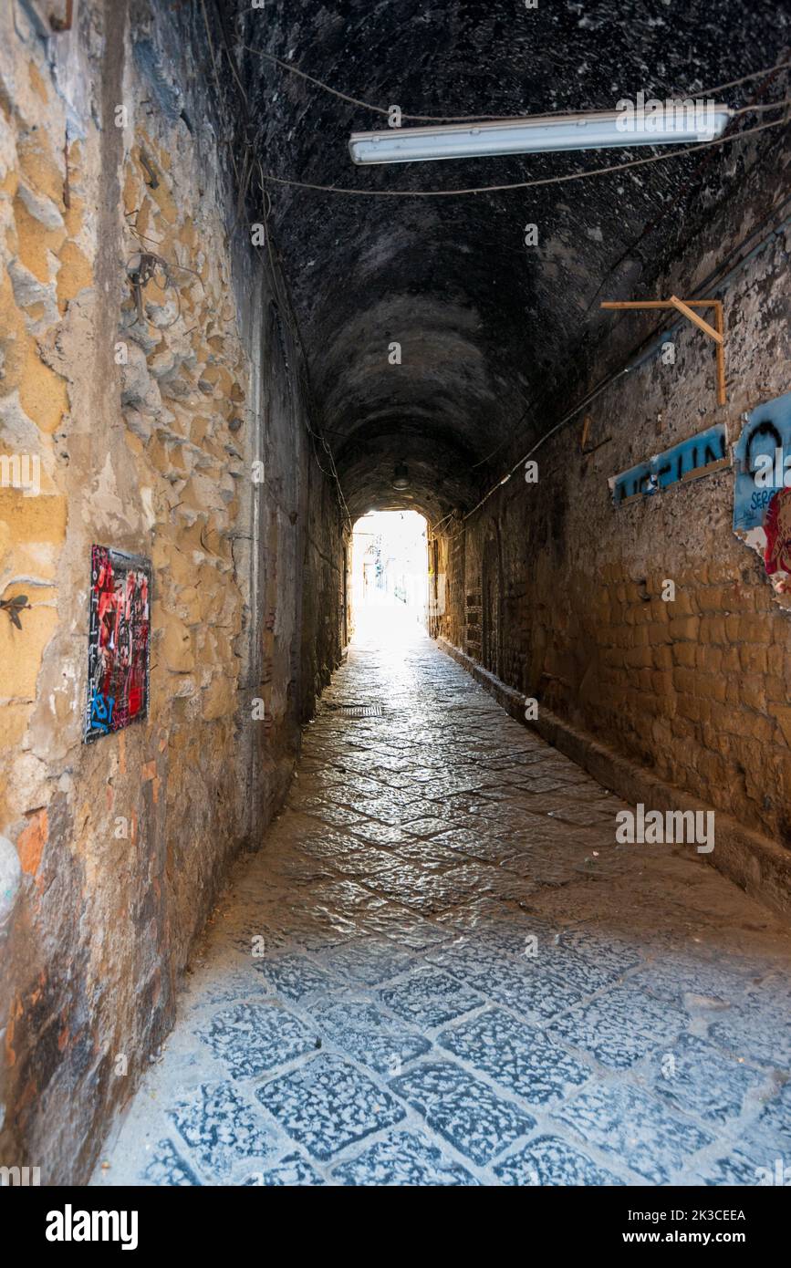 Look into a passage Stock Photo - Alamy