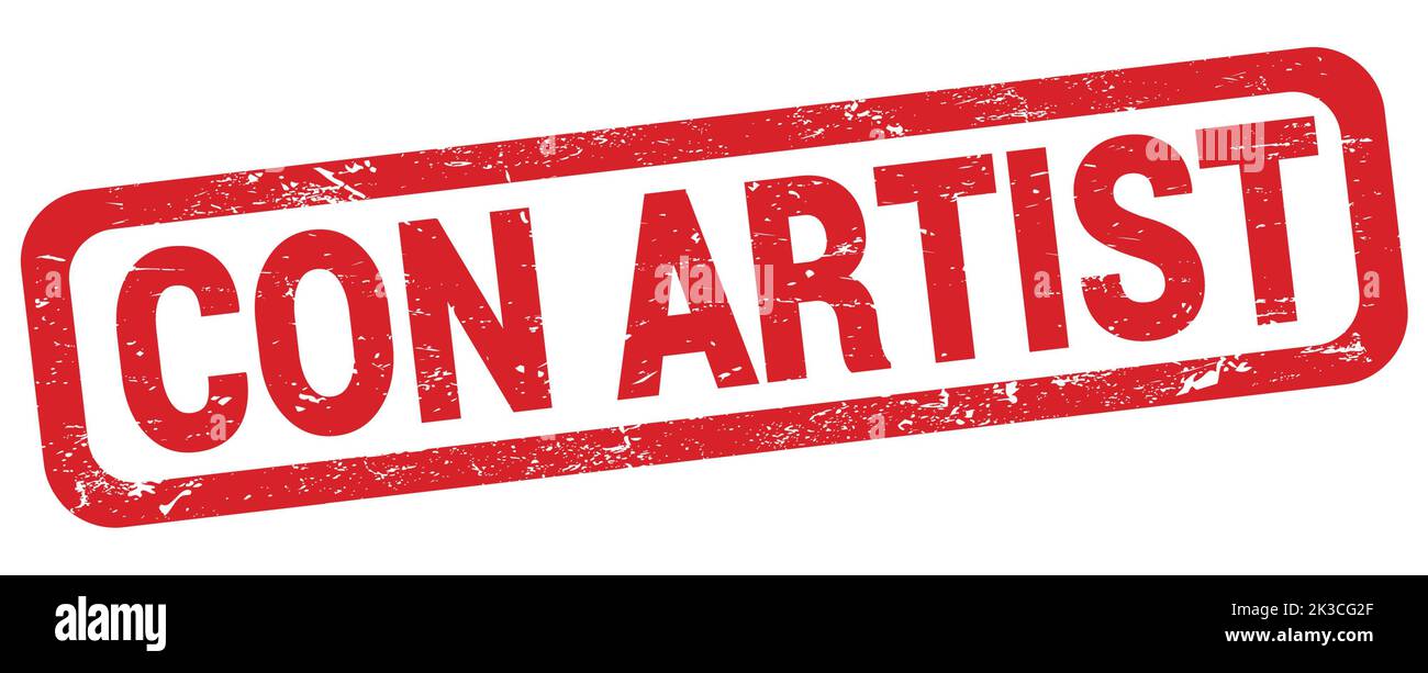 Con artist stamp hi-res stock photography and images - Alamy