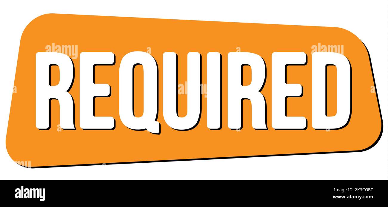 Required stamp sign seal hi-res stock photography and images - Alamy