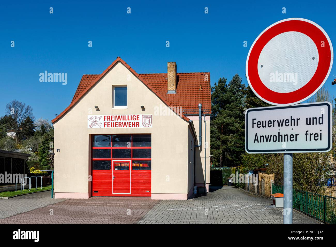 Volunteer Fire Department Stock Photo - Alamy