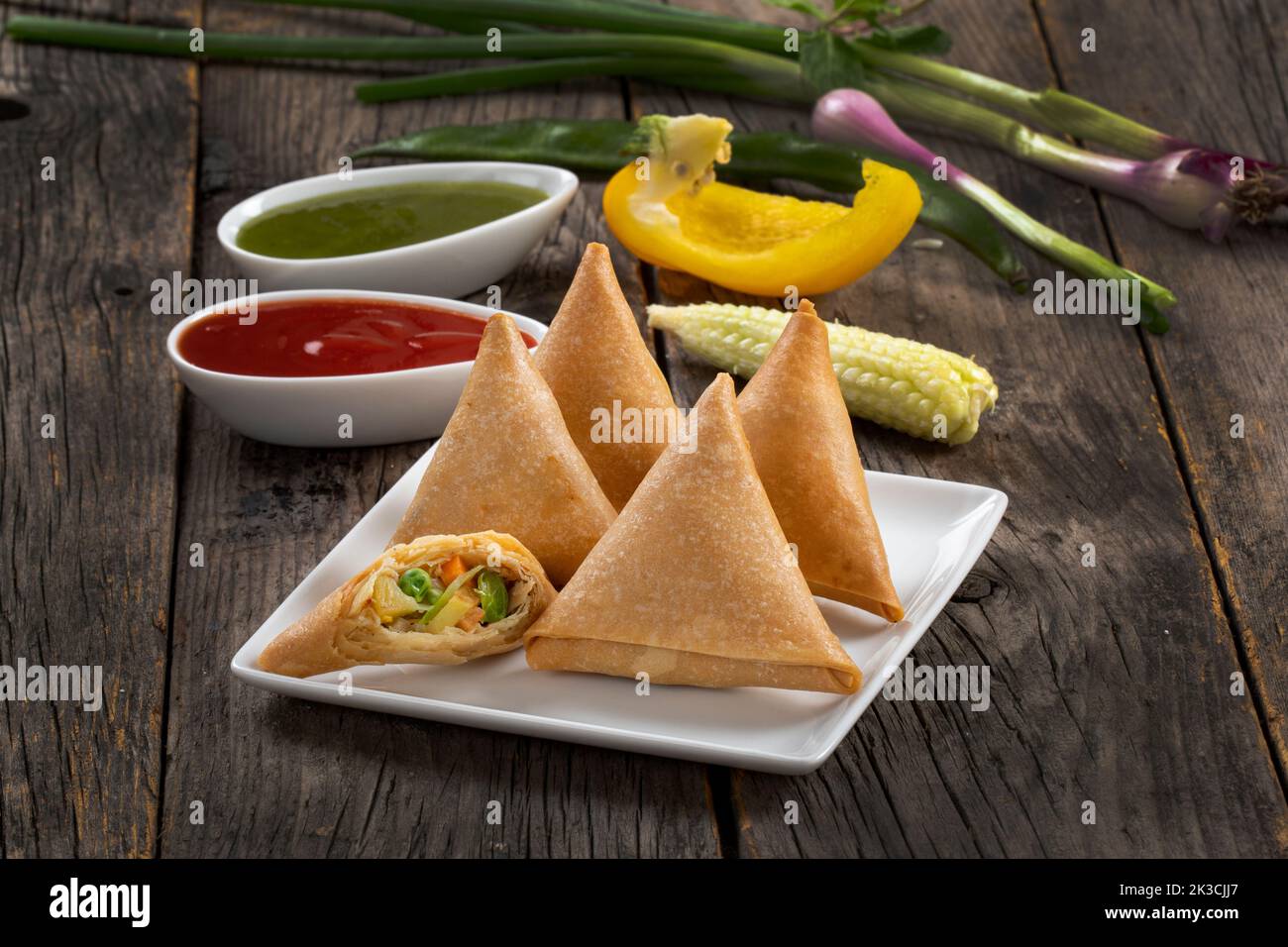 Authentic homemade samosas hi-res stock photography and images - Alamy