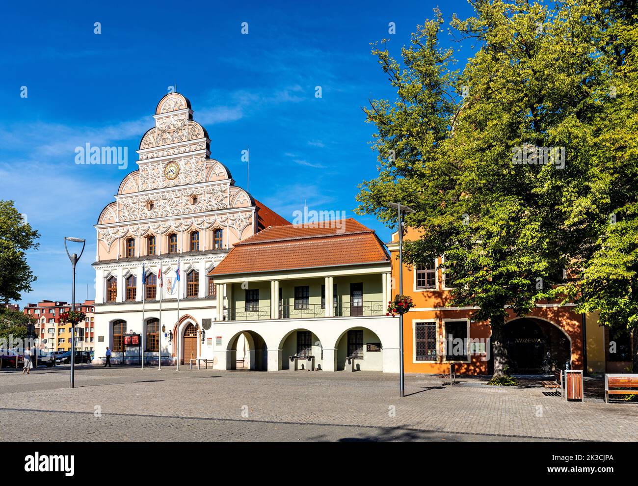 Stargard, Poland - August 11, 2022: Historic XIII century Town Hall ...