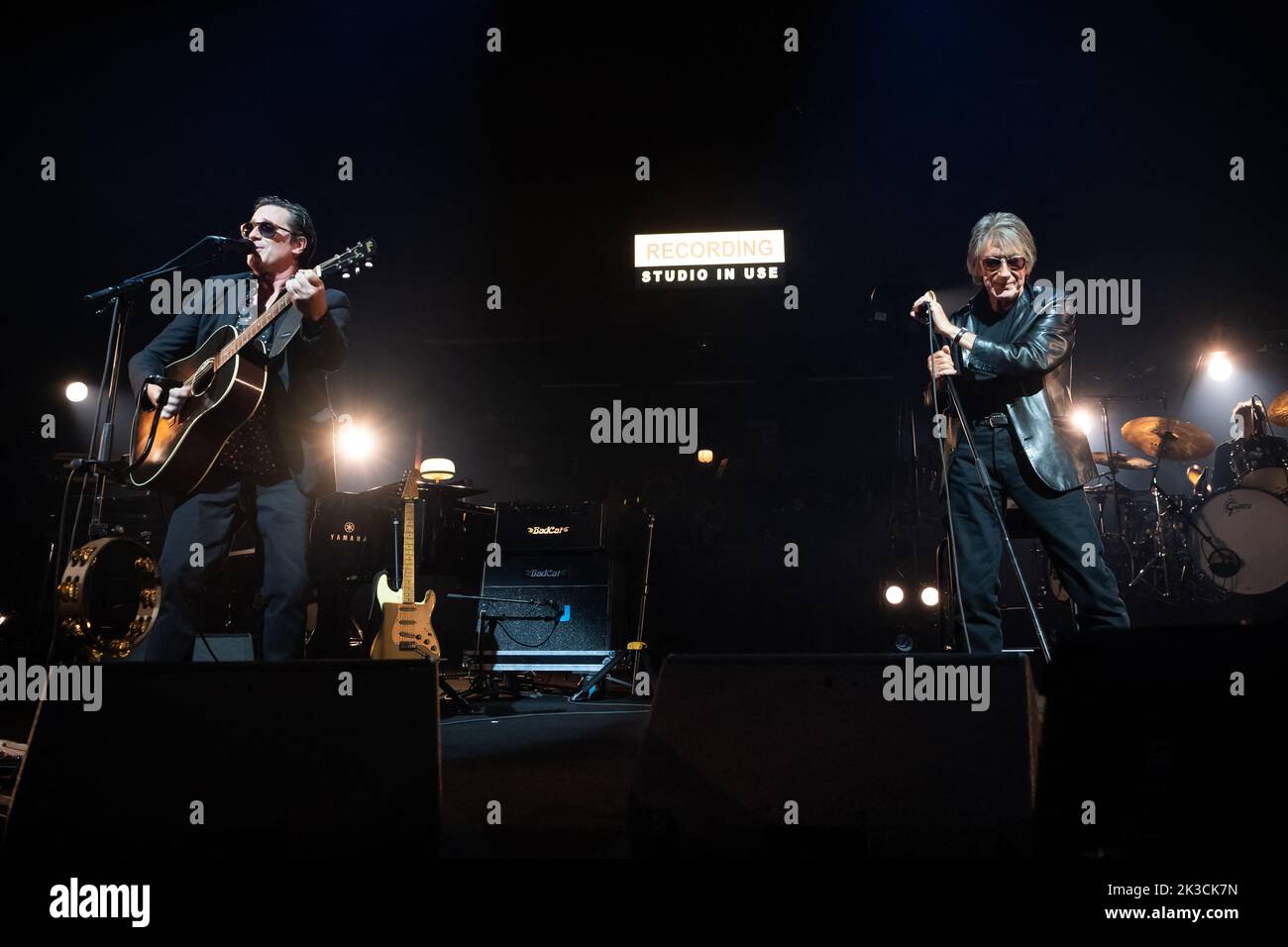 Dutronc and Dutronc (Jacques and Thomas Dutronc) perfoms at Montreux ...