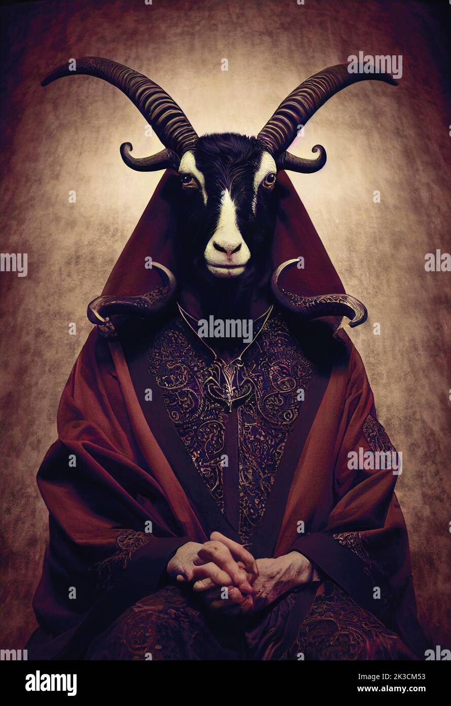 Baphomet art hi-res stock photography and images - Alamy