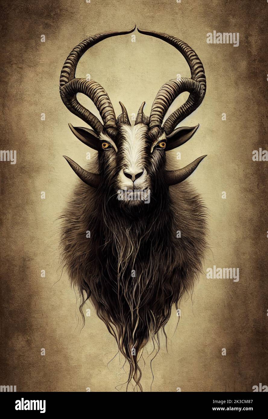Baphomet art hi-res stock photography and images - Alamy