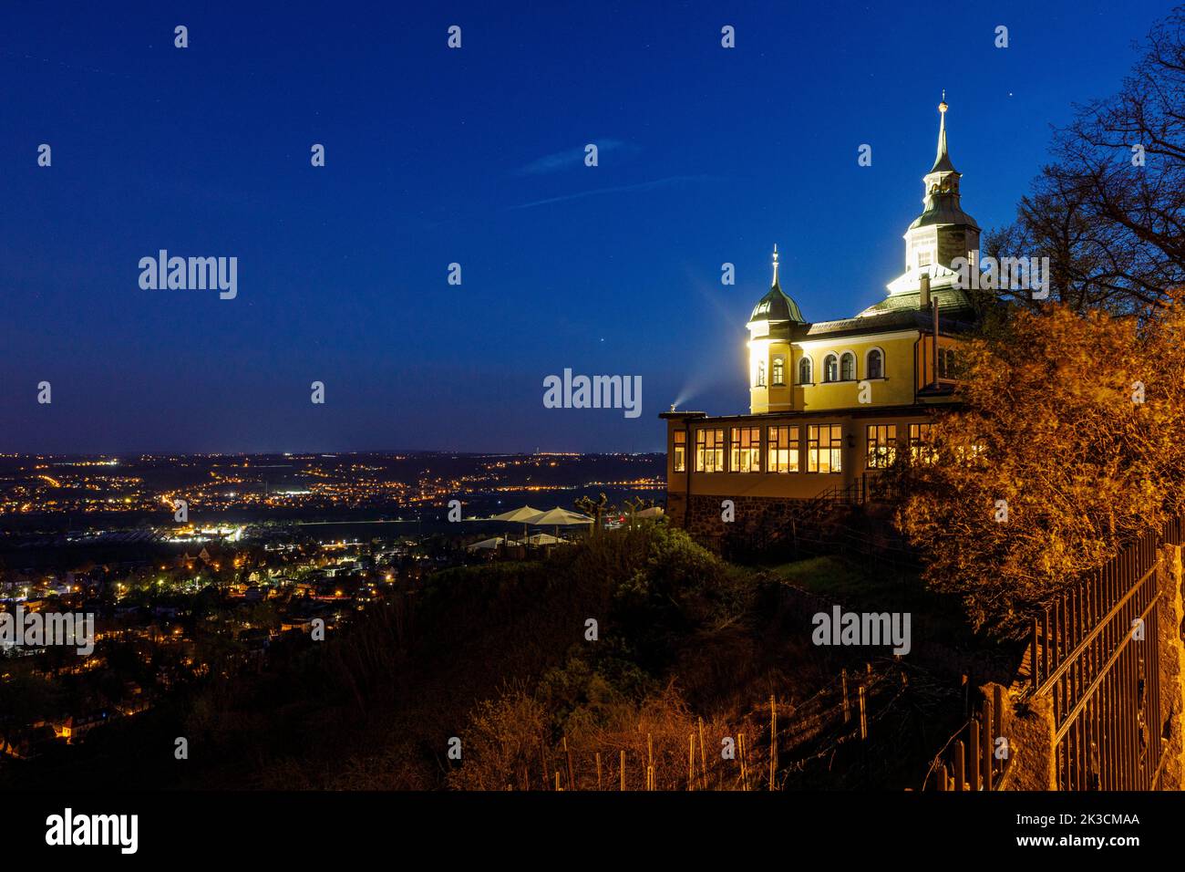 Historic vineyard landscape radebeul hi-res stock photography and ...