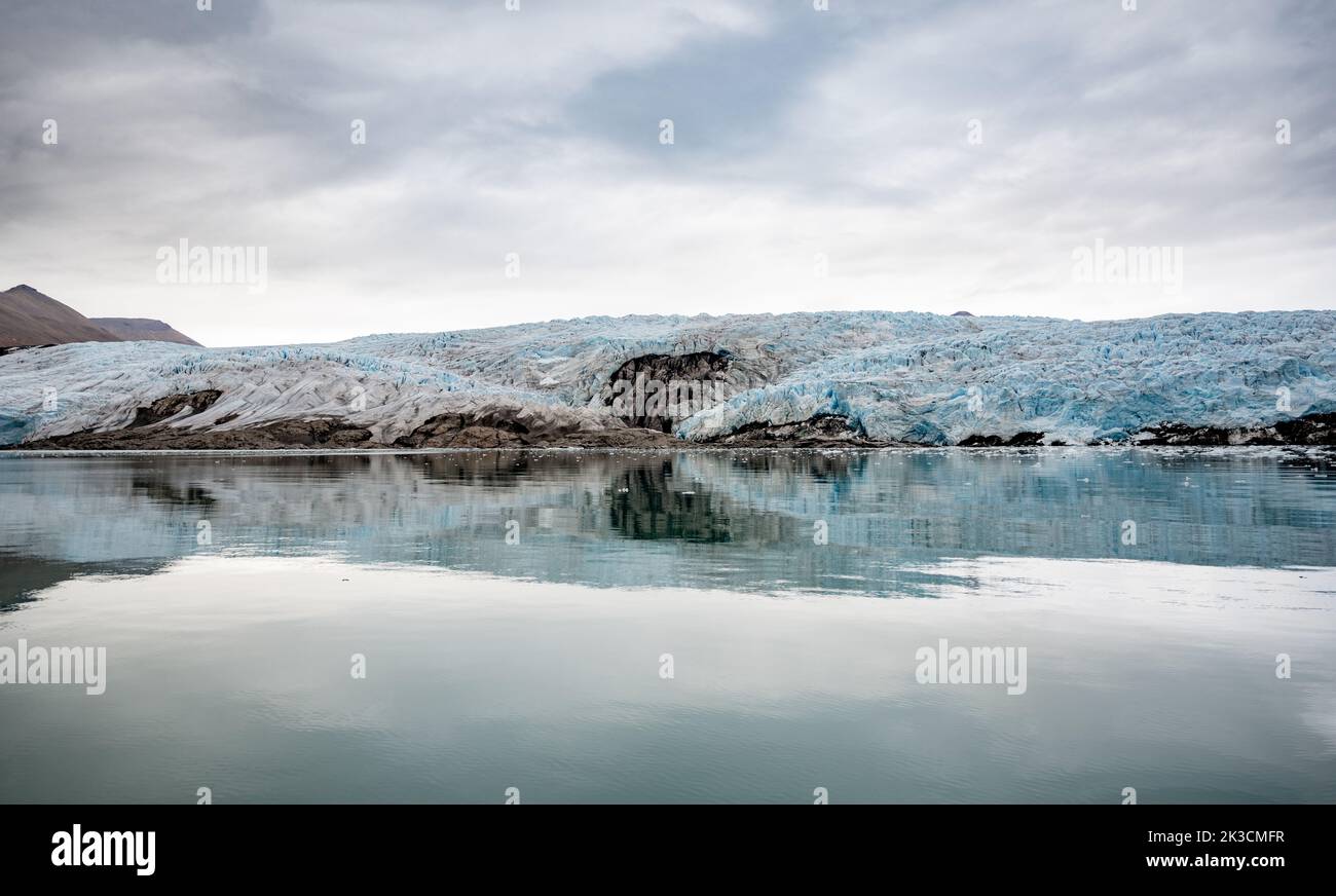 A beautiful arctic landscape in Svalbard, Norway Stock Photo - Alamy