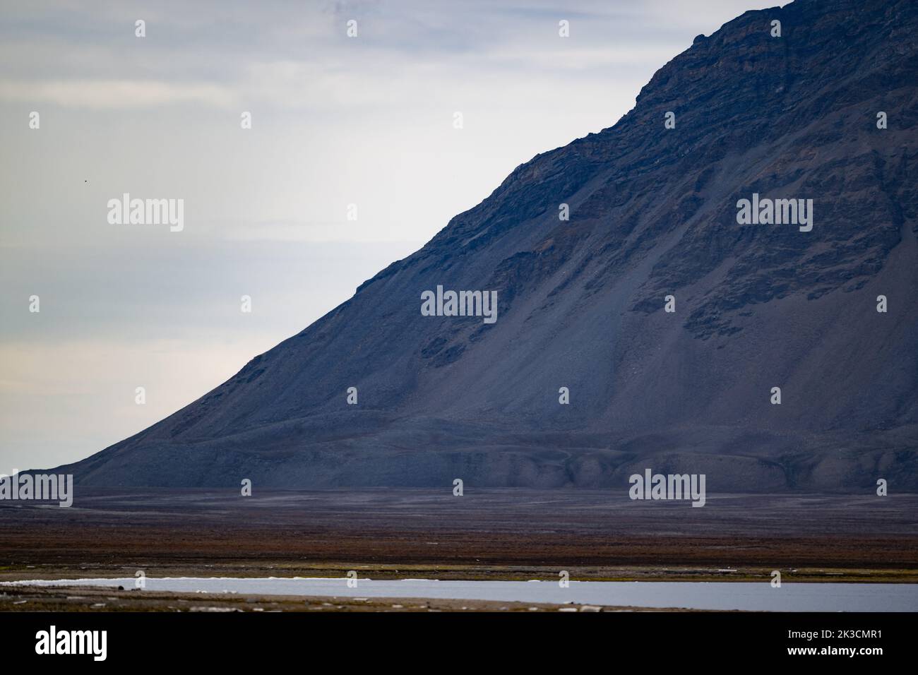 A beautiful arctic landscape in Svalbard, Norway Stock Photo - Alamy