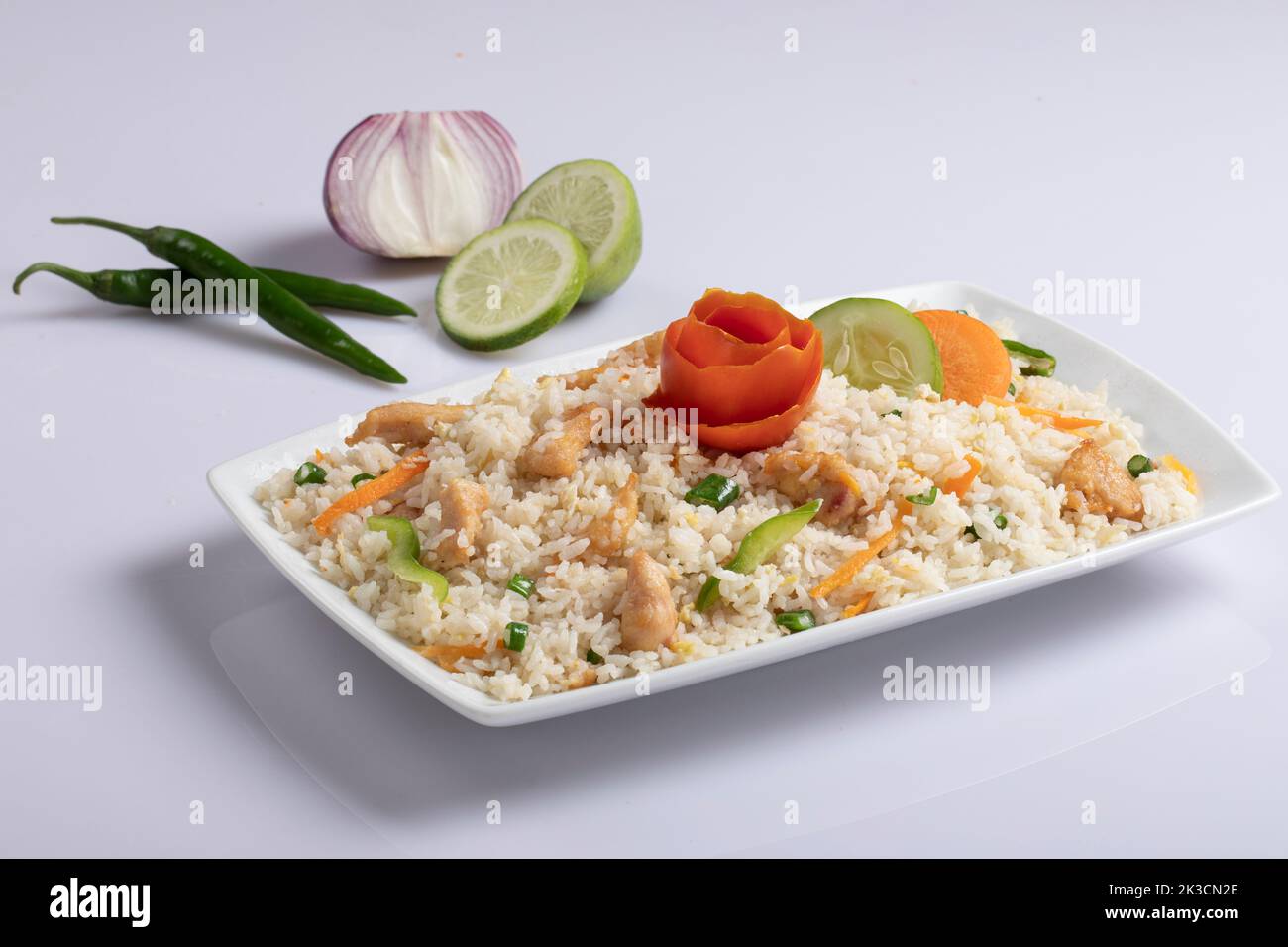View plate fried rice hi-res stock photography and images - Alamy